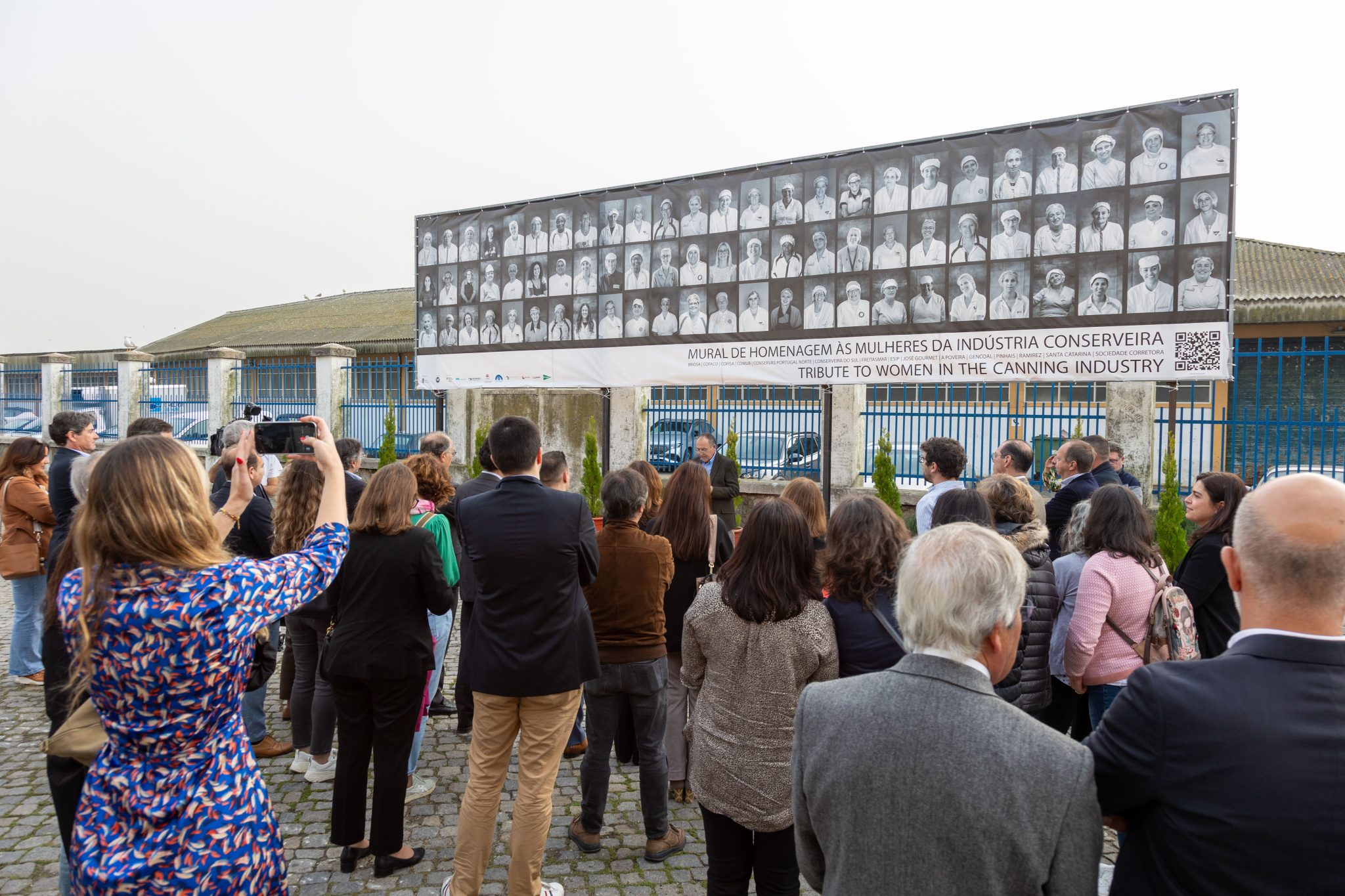 Mural em Homenagem às Mulheres da Indústria Conserveira – ANICP